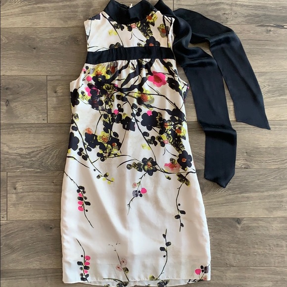 Hype | Dresses | Hype Silk Necktie Blossom Dress 4 | Poshmark